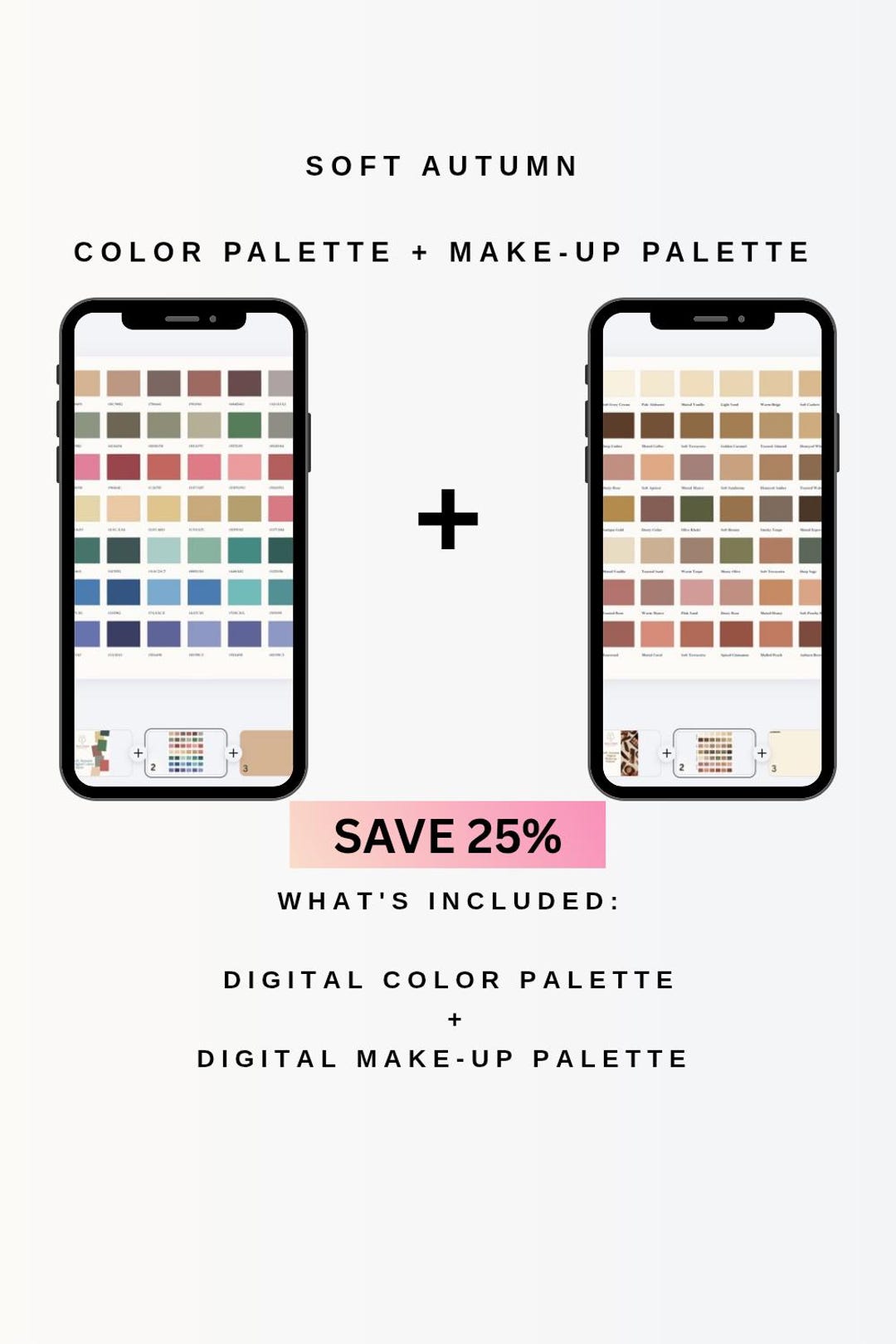 Soft Autumn Color Palette & Makeup Palette | Seasonal Color Analysis ...