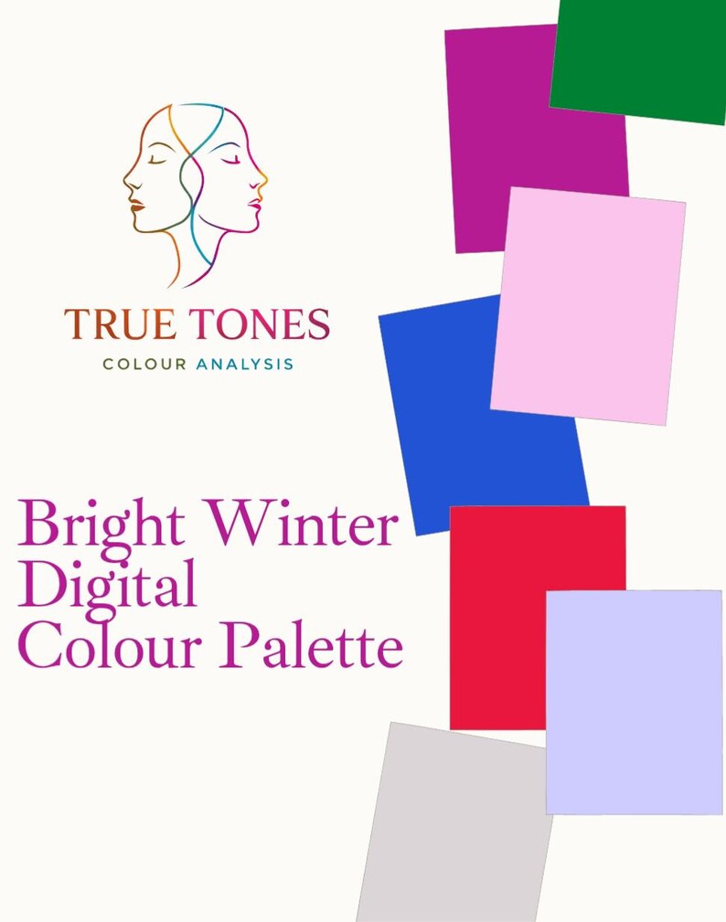 Bright Winter Color Palette & Makeup Palette | Seasonal Color Analysis ...