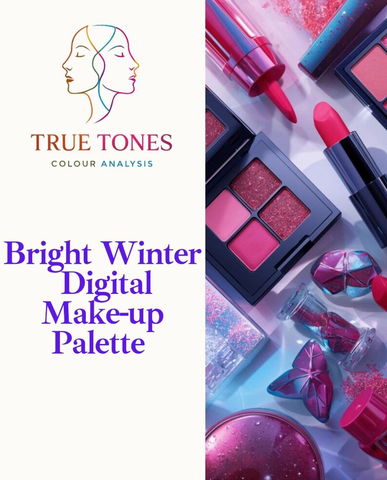 Bright Winter Color Palette & Makeup Palette | Seasonal Color Analysis ...