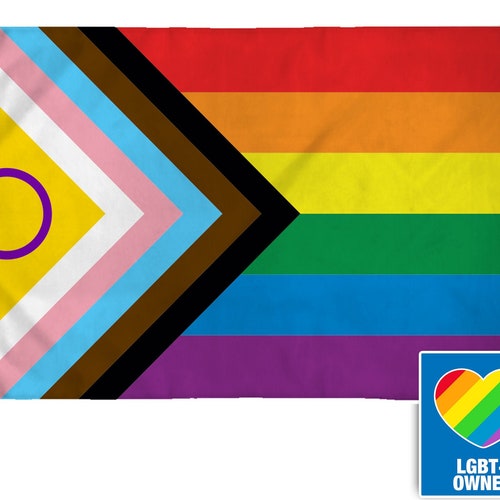 Progress Pride Flag NEW | Etsy