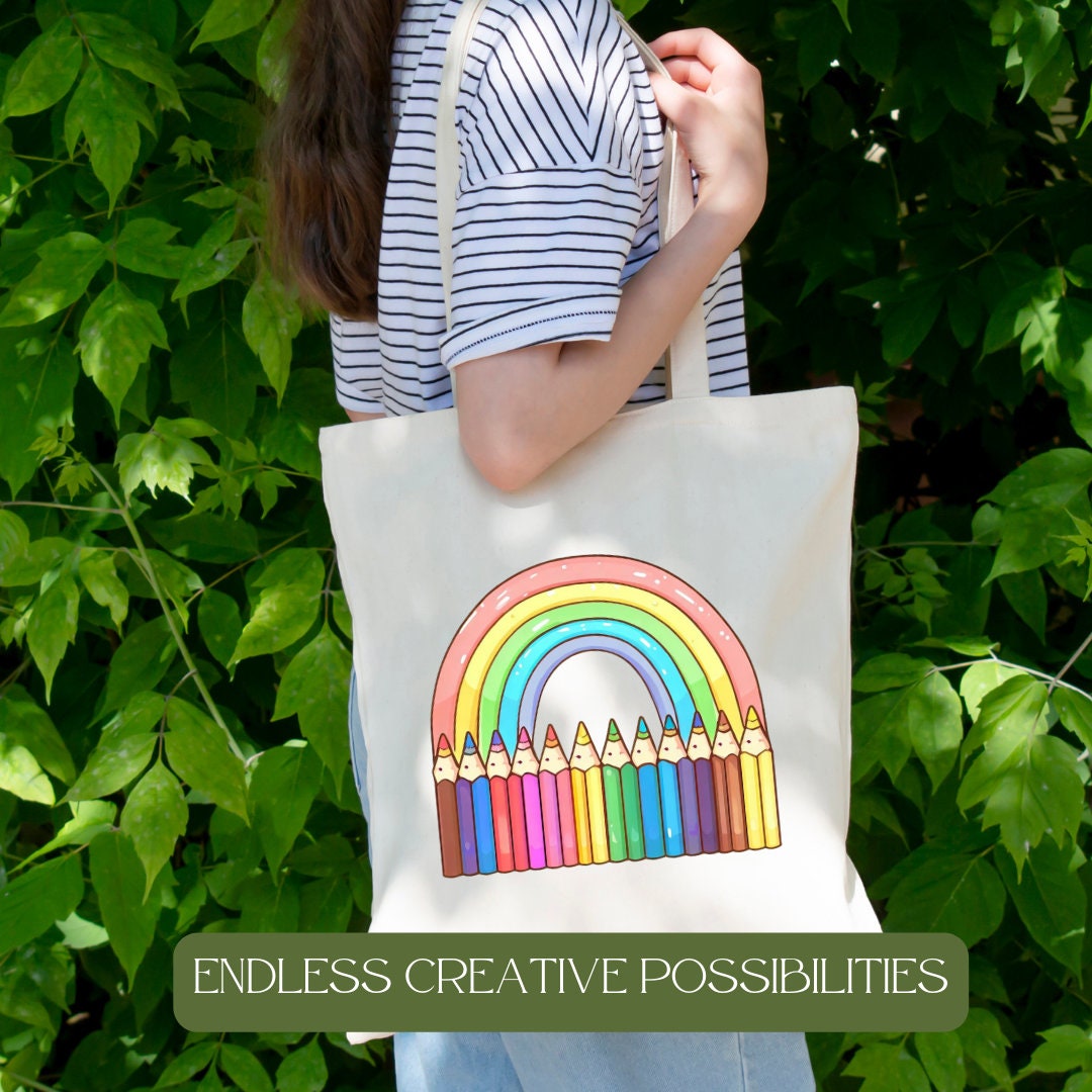 School Pencil Rainbow PNG Clipart School Digital Art for Back to School ...