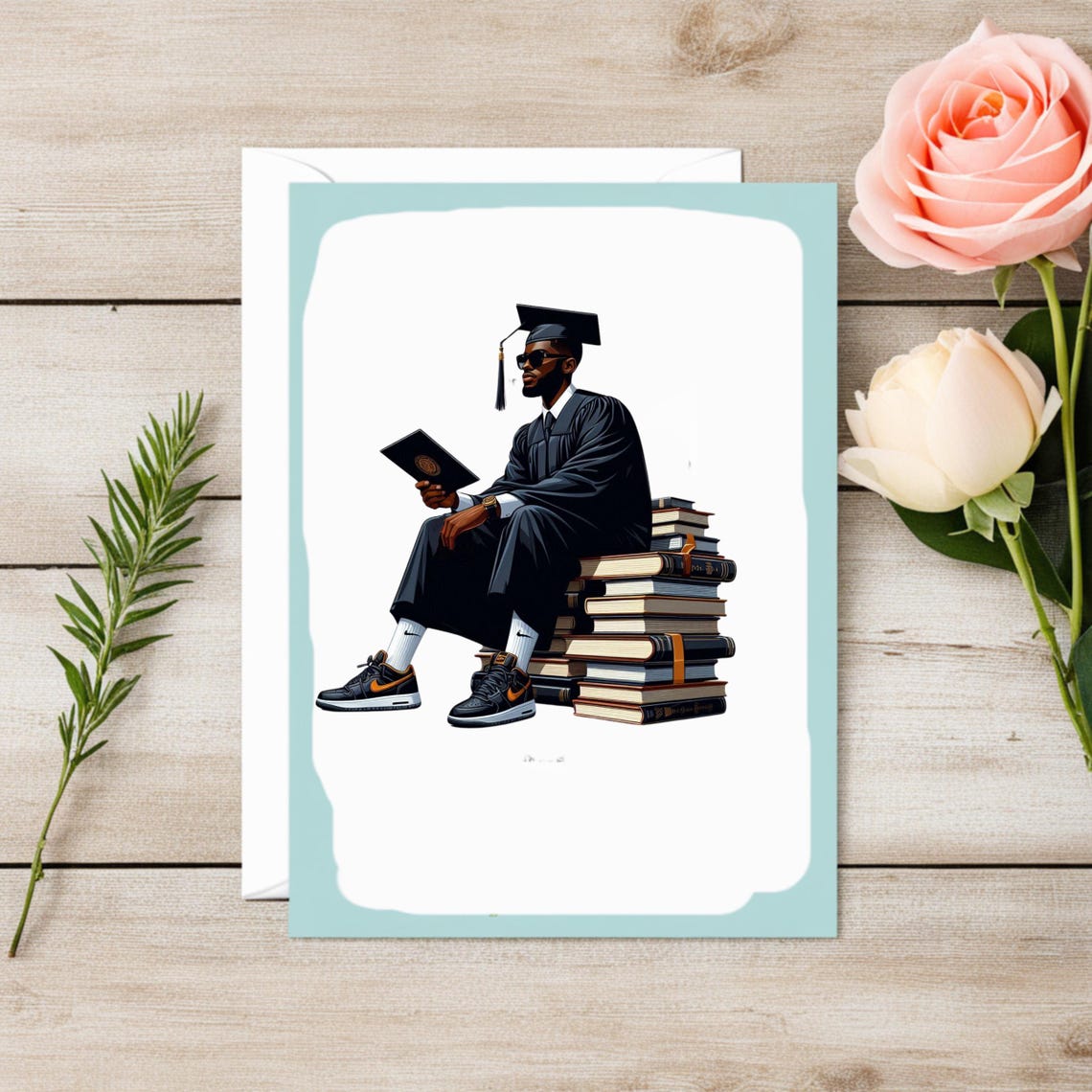 Graduation Clipart: Black Boy Graduate PNG (digital Download) - Etsy