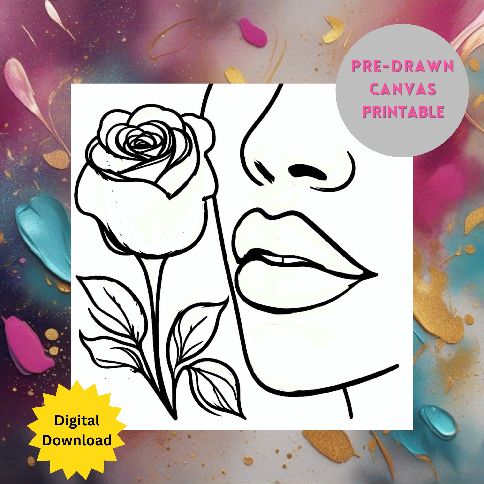 Sip and Paint, DIY Paint and Sip Party, Paint Night Printable - Etsy