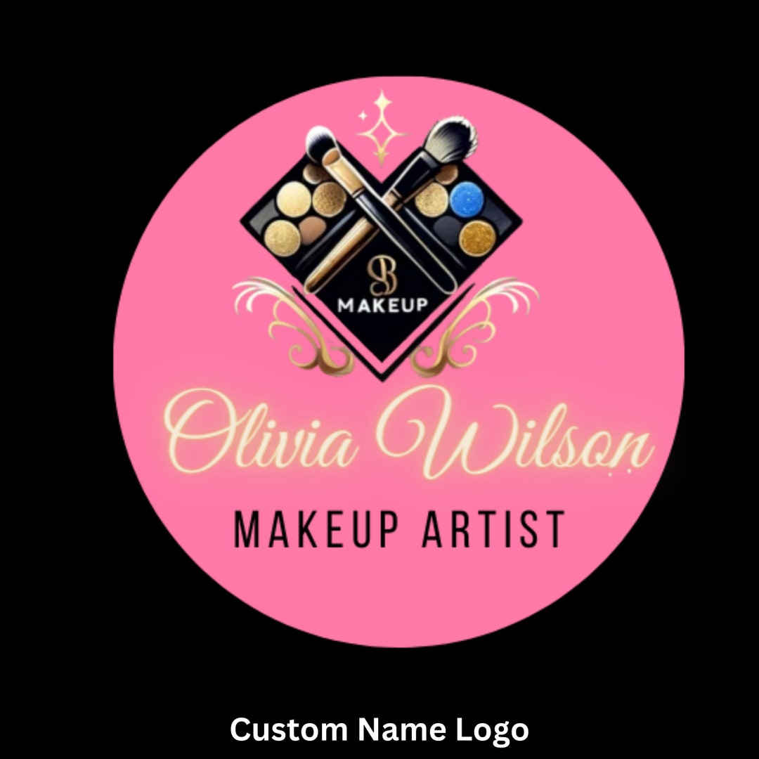 Custom Makeup Artist Logo Design, Cosmetics Logo, Beauty Logo, MUA Logo ...
