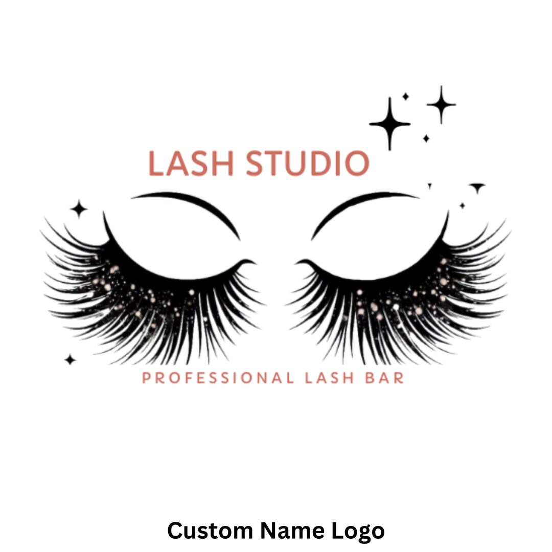 Custom Logo Design, Lash Logo, Beauty Logo, Fashion Logo, Lash Designer ...