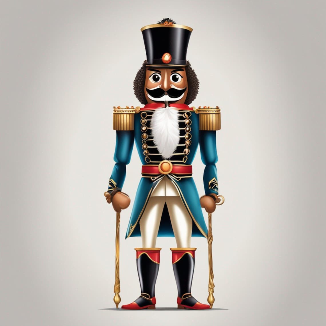 African American Nutcracker Clipart PNG, Christmas Decoration Clip Art ...