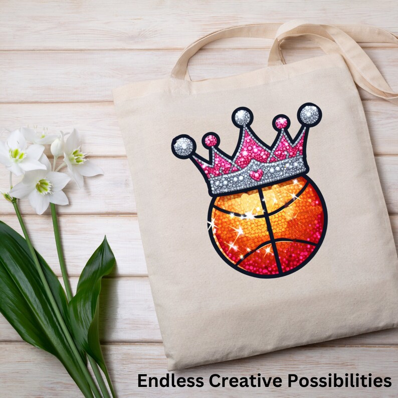 Glittery Girls Basketball Svg Png, Basketball Girl Svg Png DTF Clipart ...