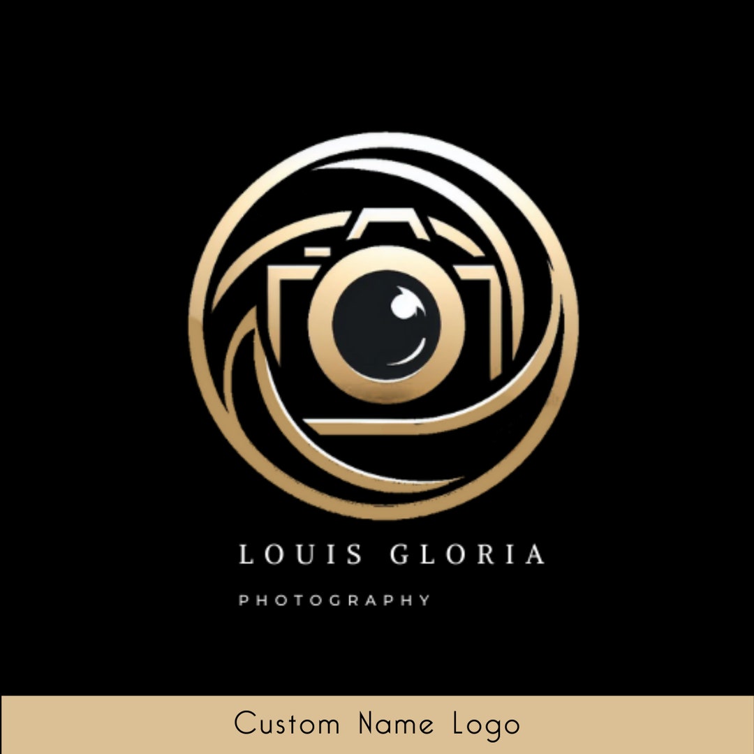 Custom Photographer Logo Design, Luxury Logo, Beauty Logo - Etsy