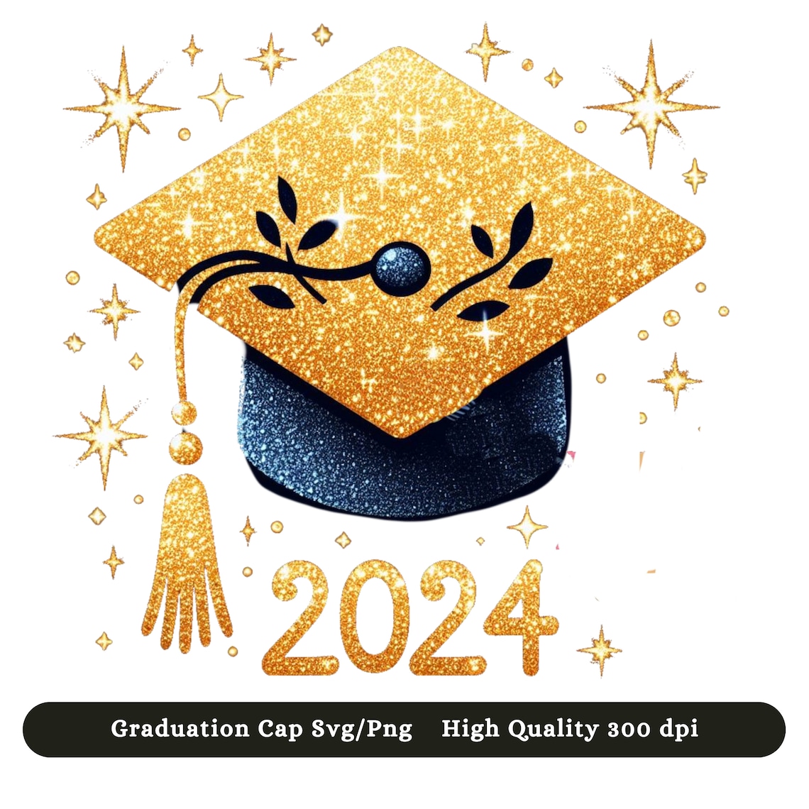 Graduation Cap Clipart Png Svg, Graduation 2024 PNG Clipart, Graduate ...