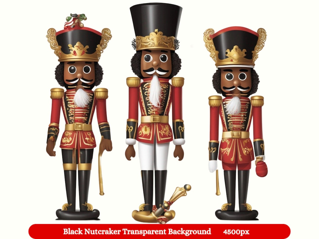 African American Nutcracker Clipart PNG, Christmas Decoration Clip Art ...