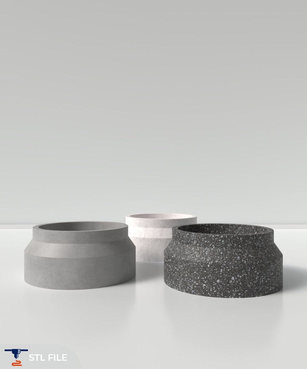 Modern Vase and Candle Holder Stl File - for 3D Printing and Making ...