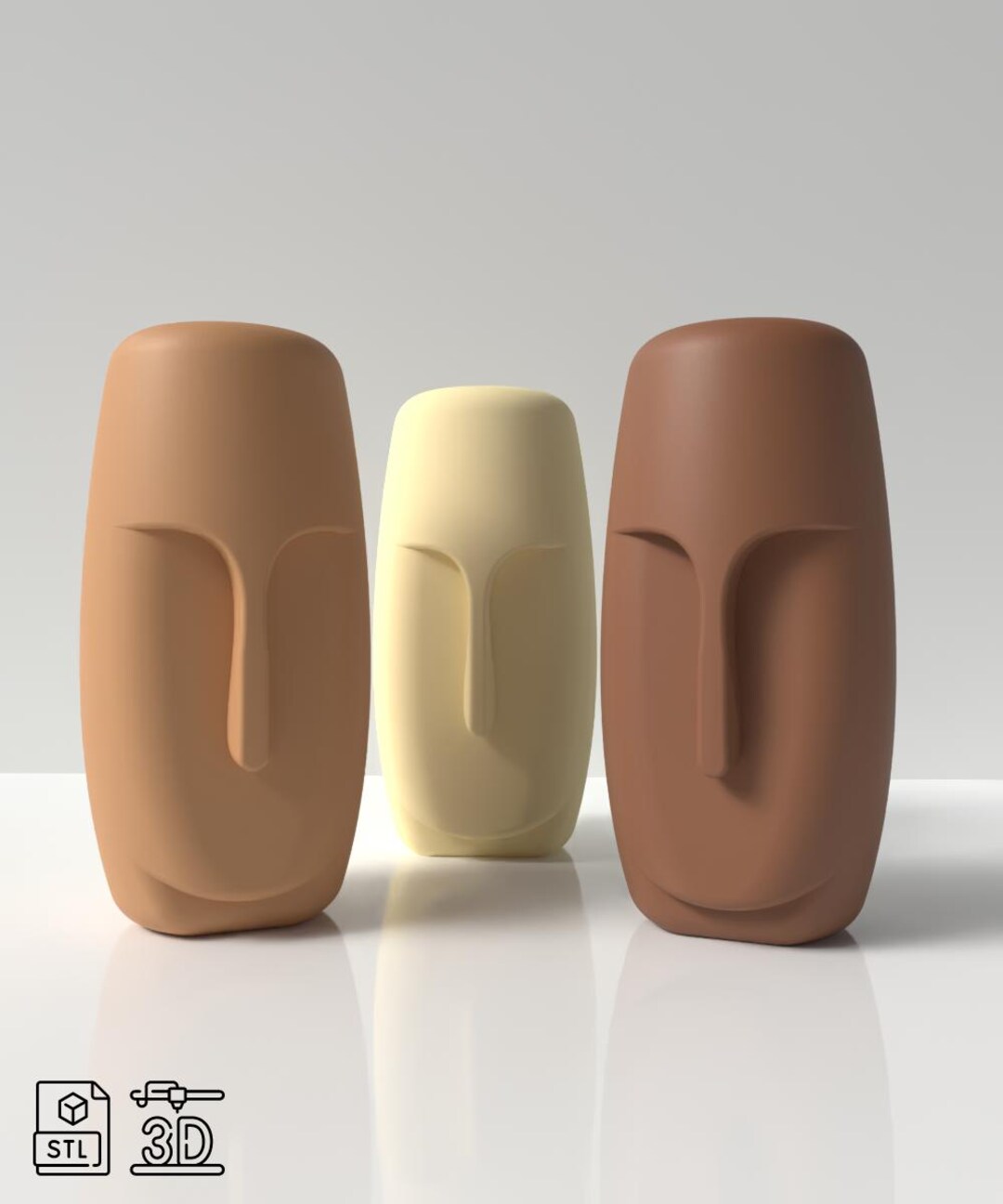 Inca Vase Flower Pot STL File - for 3D Printing Special Gift, Flower ...