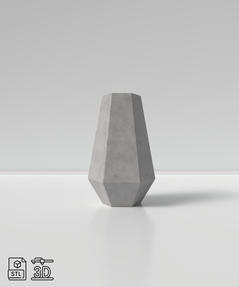 Candle Holder STL File - 3 Size for 3D Printing and Concrete Mold ...