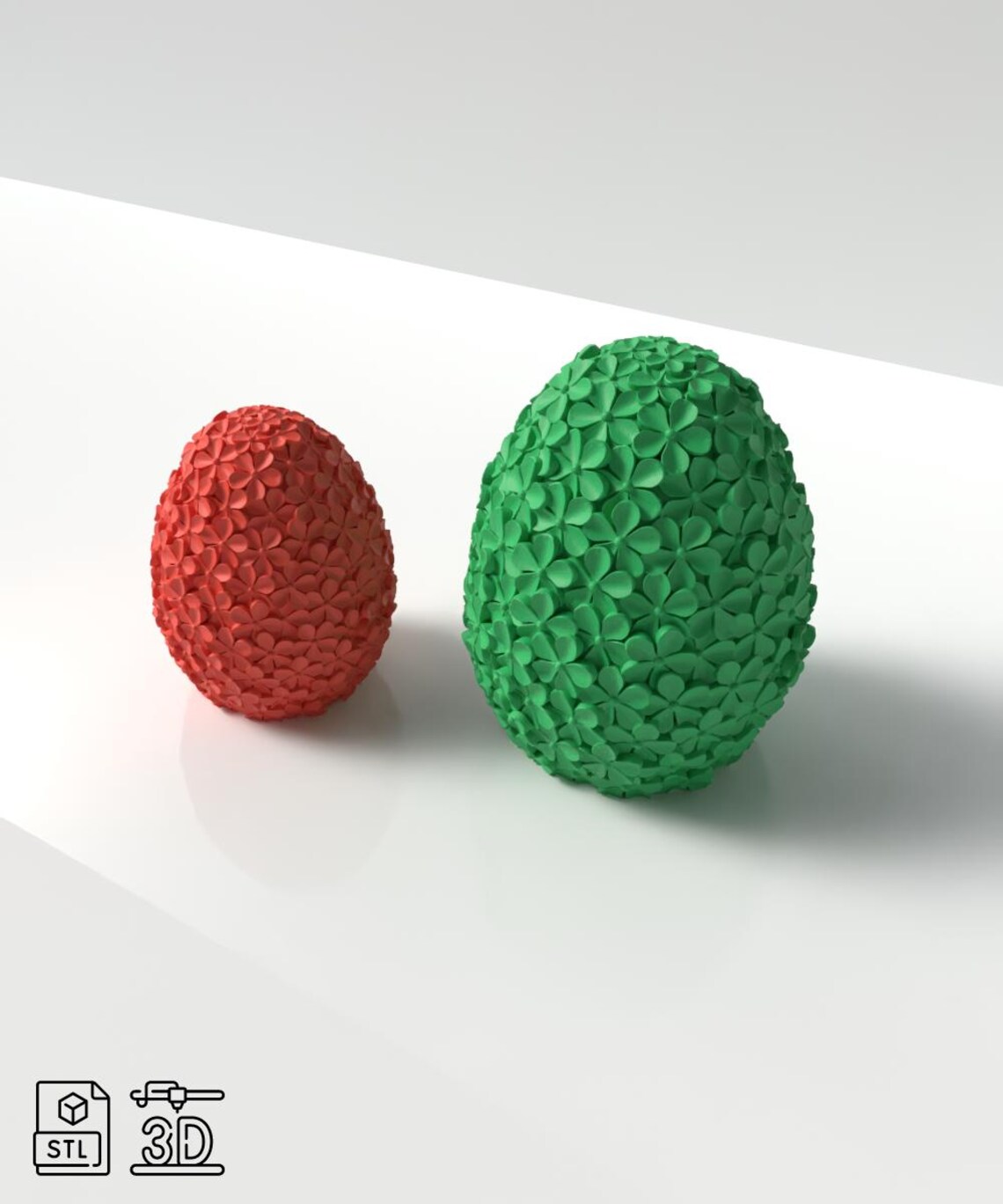 Flower Easter Egg STL File - for 3D Printing Special Gift,easter Egg ...