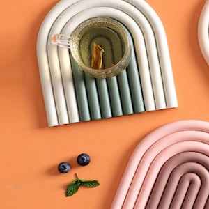 Rainbow Design Coaster STL File - for 3D Printing - Etsy UK