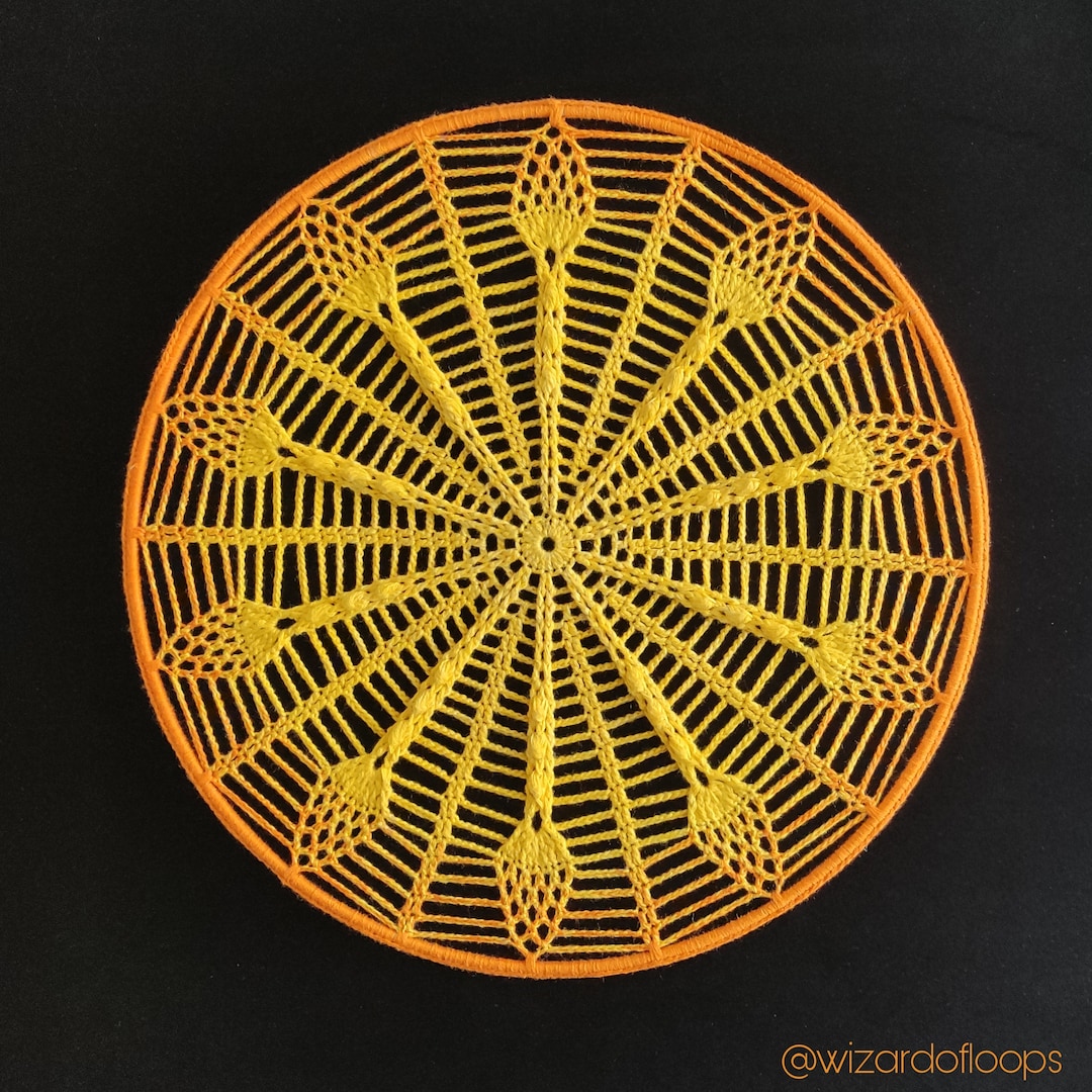 Mandala Crochet Pattern - 'filoplume' - Etsy
