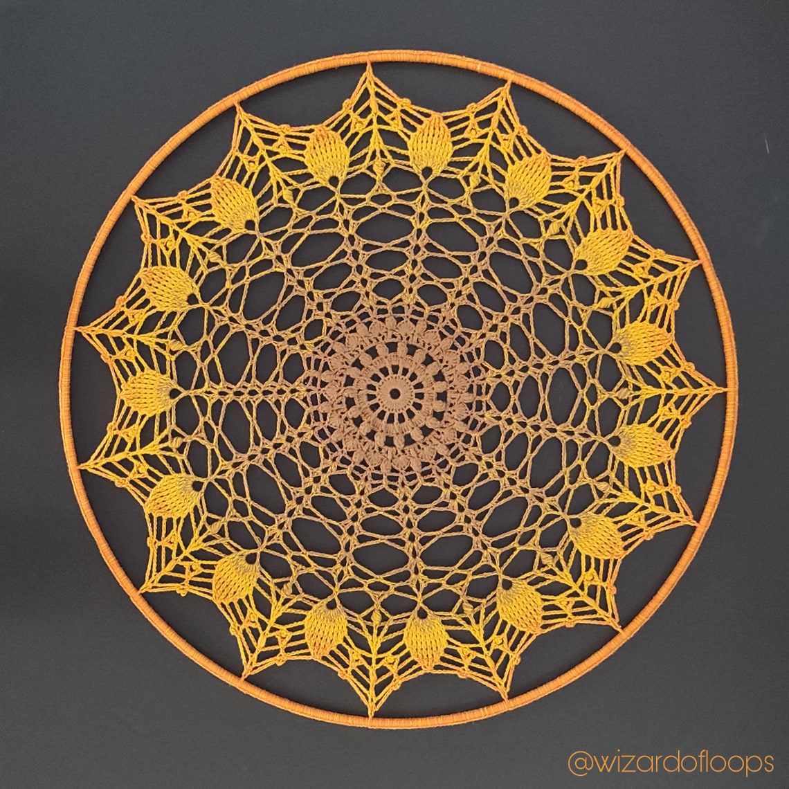 Mandala Crochet Pattern 'ray of Summer' - Etsy