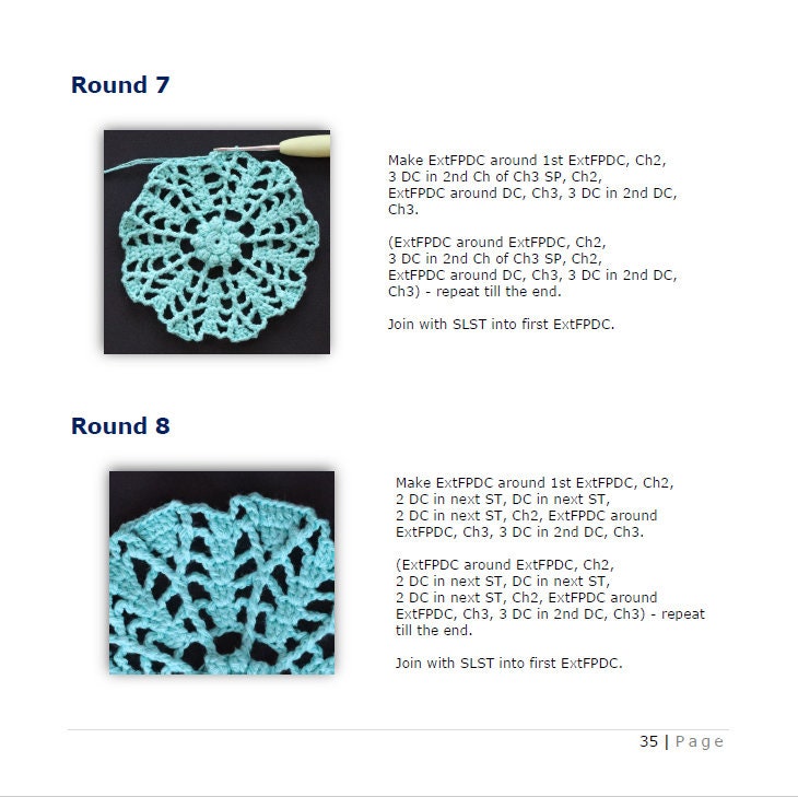 Mandala Crochet Designs - Crochet Pattern Book by Aleksandra Pavlova ...