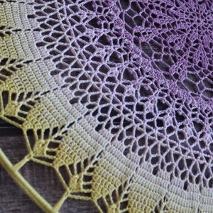 Mandala Crochet Pattern - 'fiona Sunrise' - Etsy