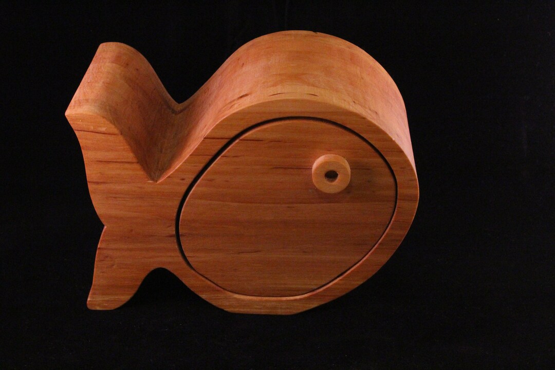 Casket - in a Shape of a Fish - Etsy