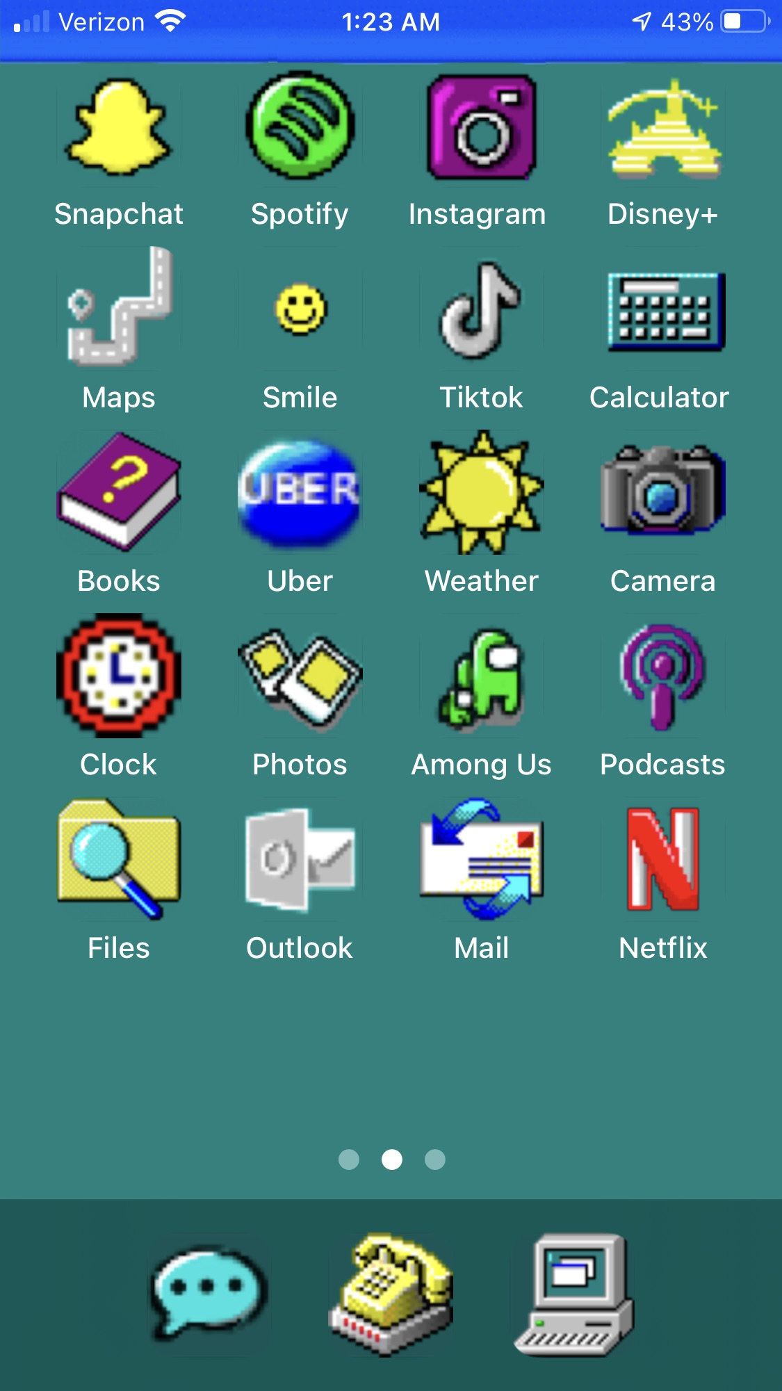 Windows 98 Icons iOS 14 Icon Pack | Etsy