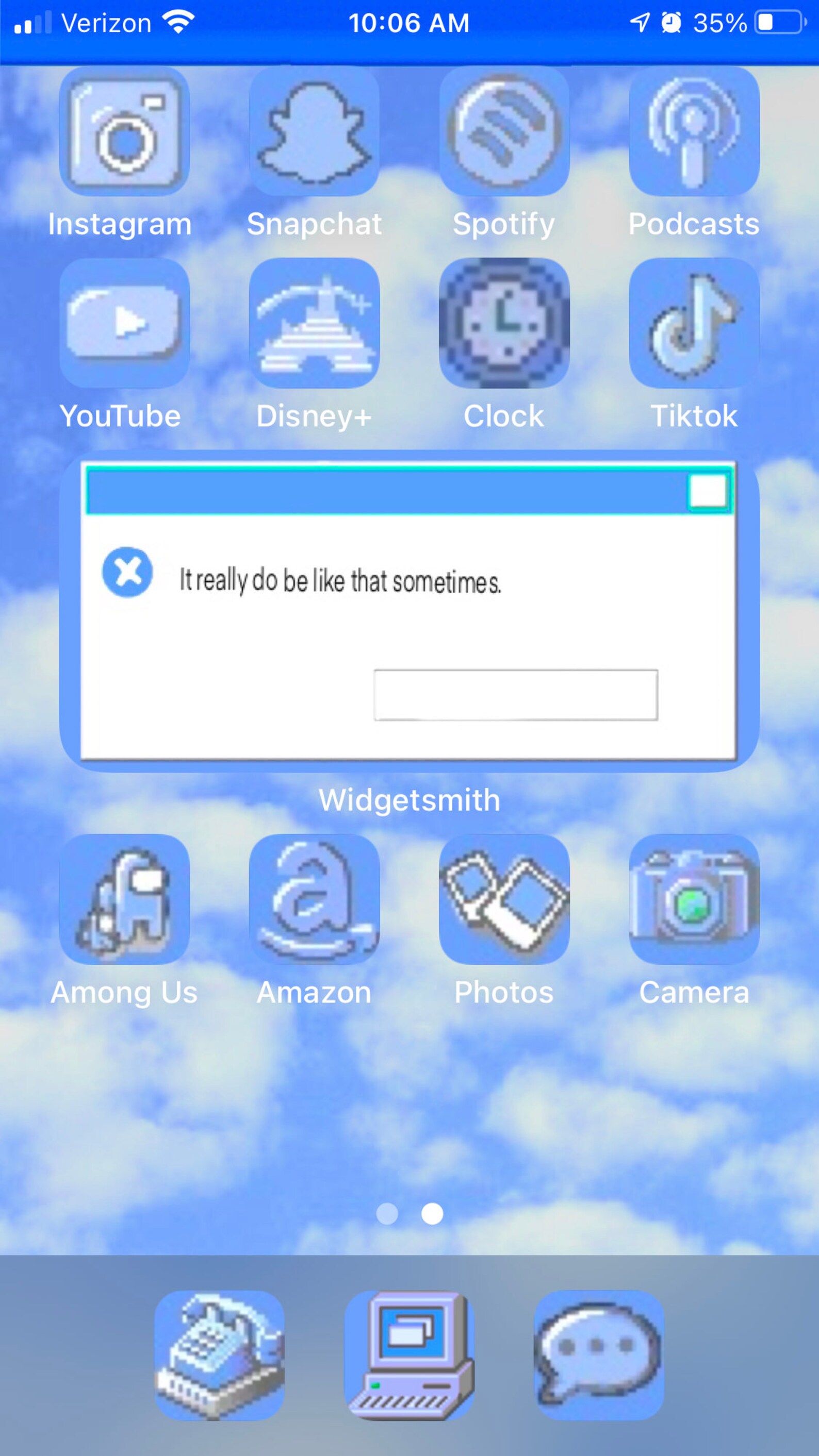 Windows 98 Retro Pastel Blue Ios 14 Icons Pack - Etsy