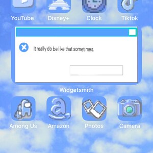 Windows 98 Retro Pastel Blue Ios 14 Icons Pack - Etsy