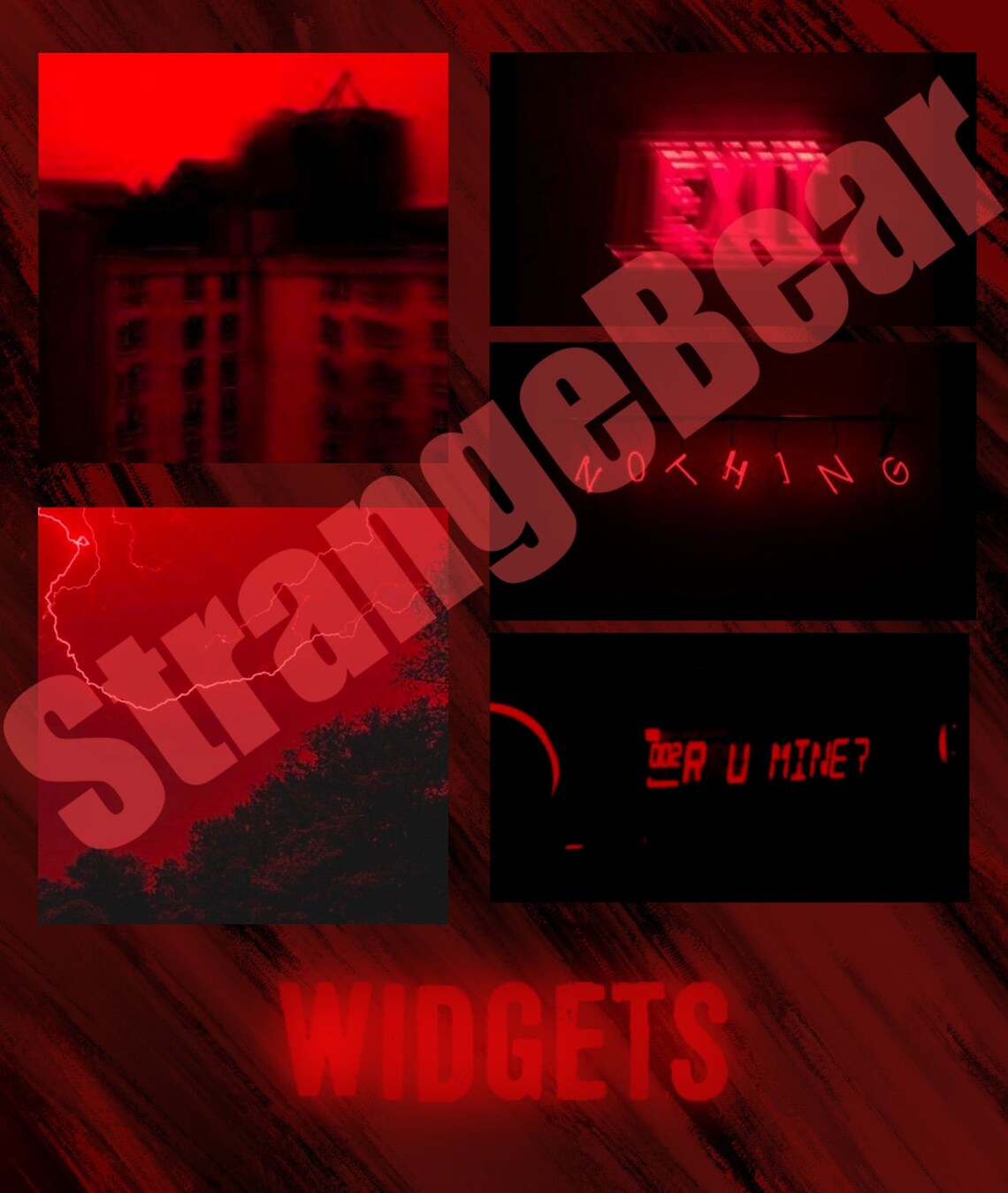 Red Grunge Aesthetic 100 Icons Ios14 Apps Icon Pack Widgets - Etsy