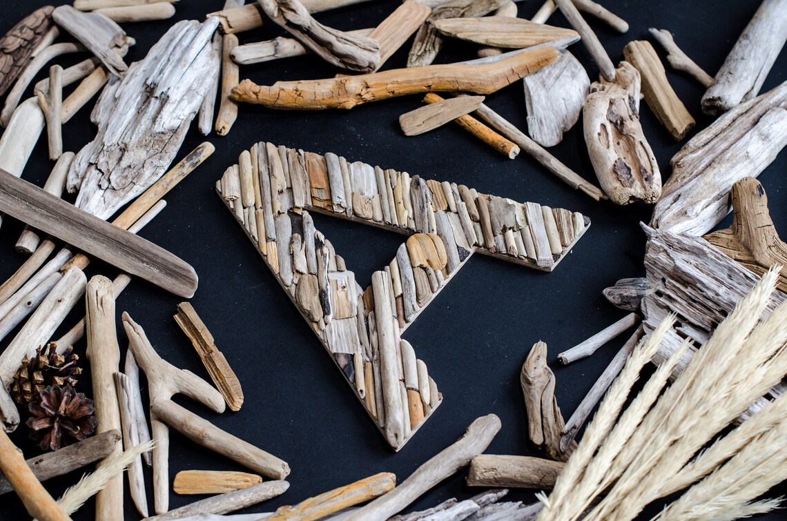 Handmade Driftwood Custom Letters Driftwood Wall Art - Etsy