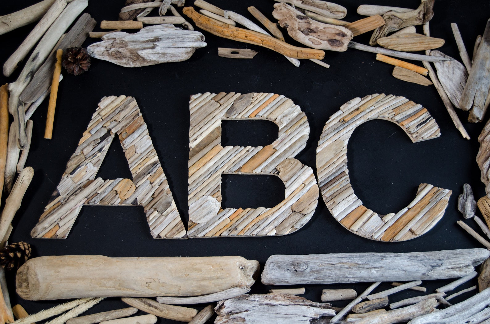Handmade Driftwood Custom Letters Driftwood Wall Art - Etsy