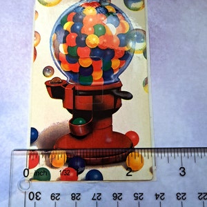 80s Vintage Lisa Frank Gumball Machine Light Switch Plate Cover Sticker ...