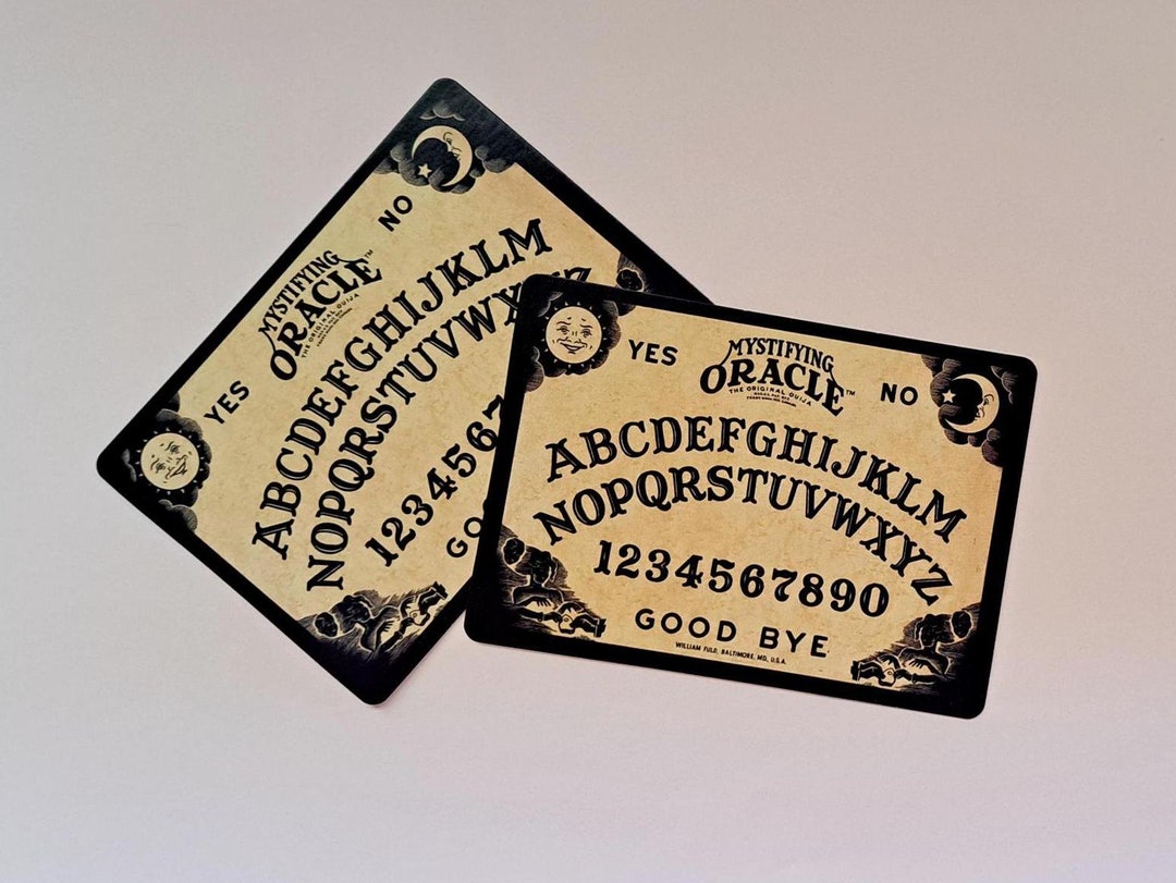 Ouija Board Playing Cards ~ Set of 2 ~ for Journals, Scrapbooks, Paper ...