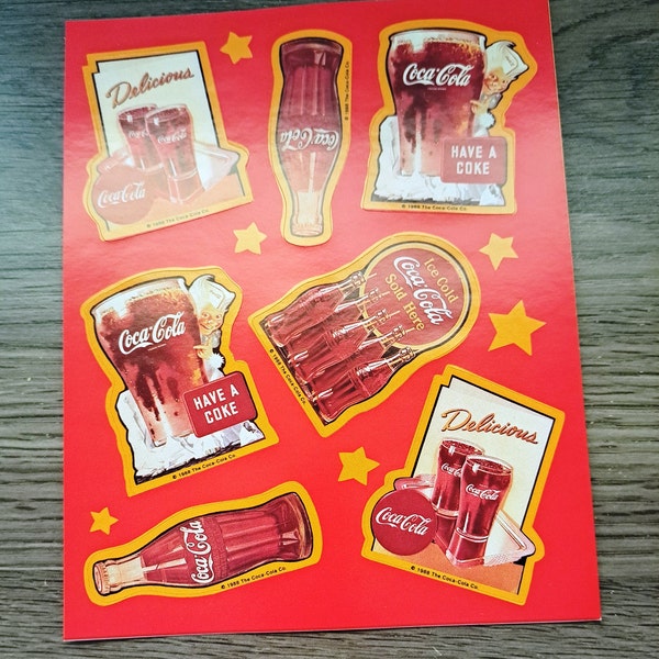 Coca Cola Decals - Etsy