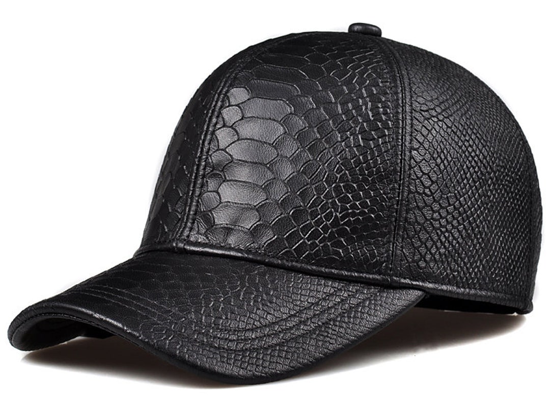 New Crocodile Pattern Baseball Caps Tide Cap Women Men Autumn Winter ...