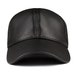 Solid Color Leather Baseball Cap - Etsy
