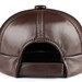 Real Leather Retro Hat Casual Landlord Hat Sheepskin Cap Thin - Etsy