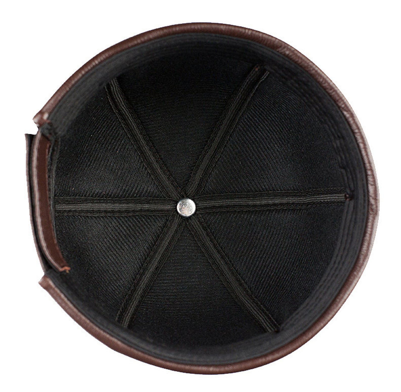 Real Leather Retro Hat Casual Landlord Hat Sheepskin Cap Thin - Etsy