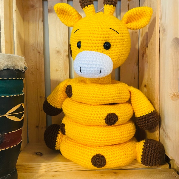 Crochet Stacking Toy - Etsy
