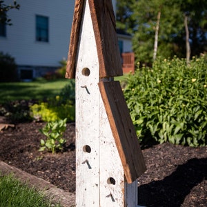 Rustic Lean-to Outdoor Birdhouse, Unique Birdhouse, Antique Birdhouse ...