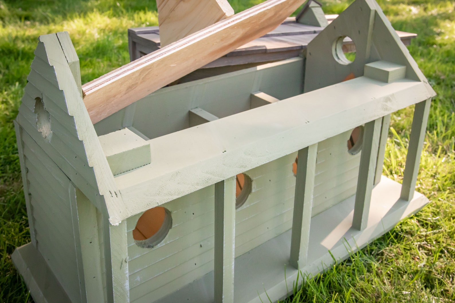 Martin Mansion Birdhouse Purple Martins 6 Room Birdhouse - Etsy