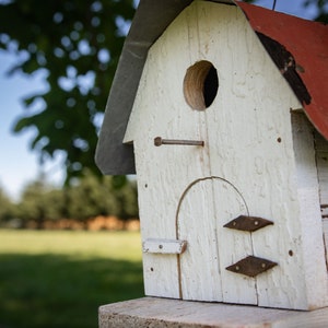 Hanging Birdhouse | Rustic Wren Birdhouse | Decorative Birdhouse Made ...