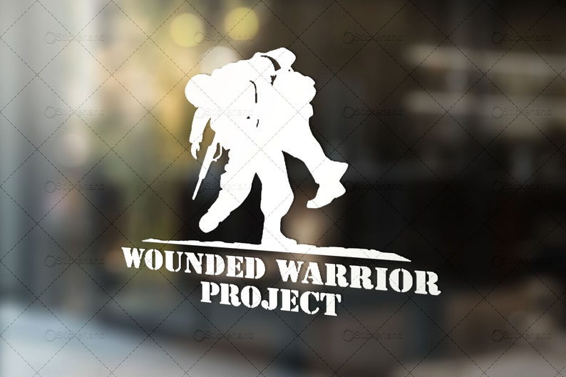 Wounded Warrior Project Soldier Vinyl Decal Sticker Car Wall | Etsy