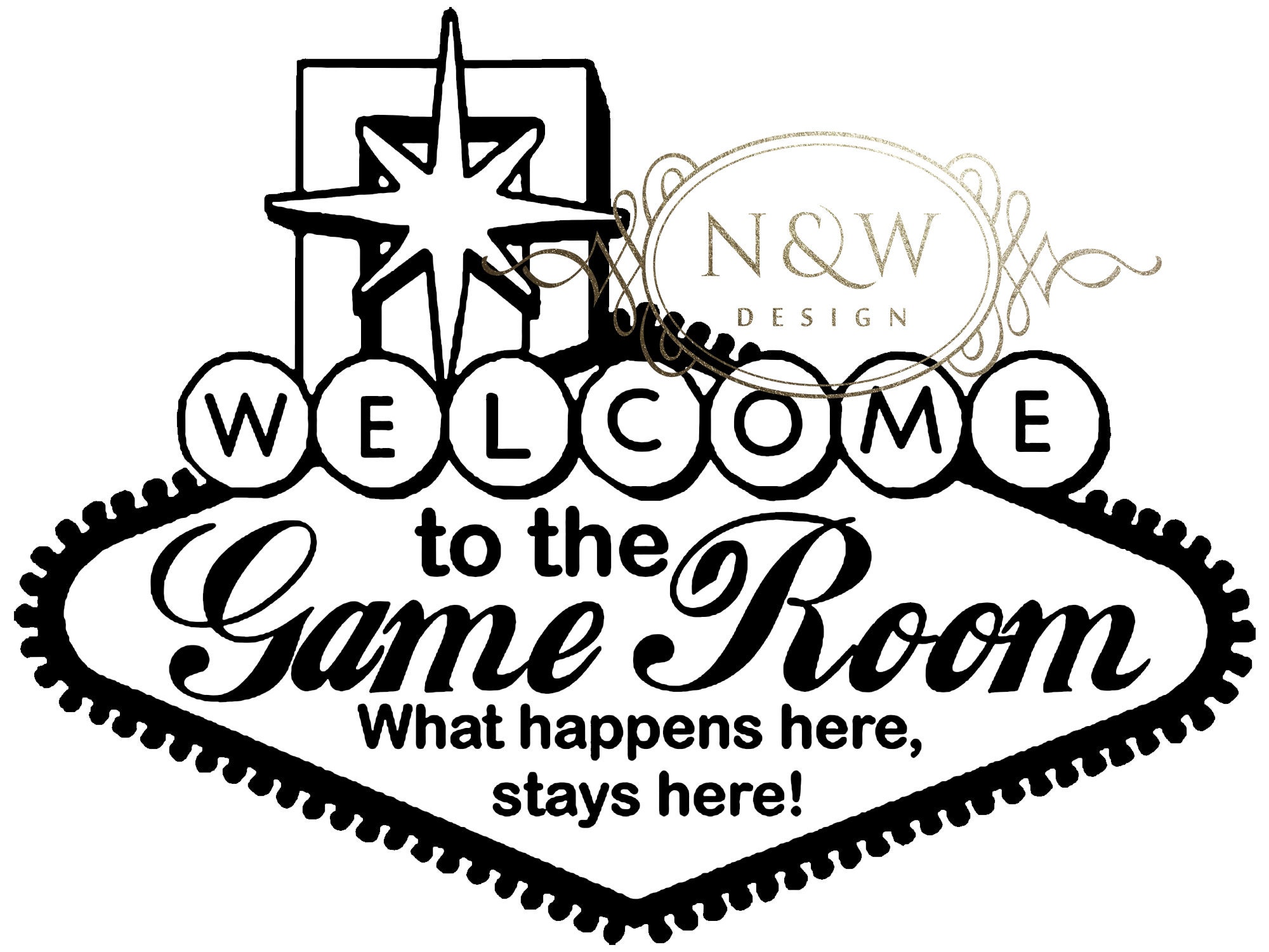 Welcome To The Game Room Gamers Wall Window Door Decal Vinyl | Etsy