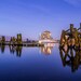 Sunrise Cardiff Bay Dawn Blue Photo Print, Wales Landscape Photography ...