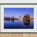 Sunrise Cardiff Bay Dawn Blue Photo Print, Wales Landscape Photography ...