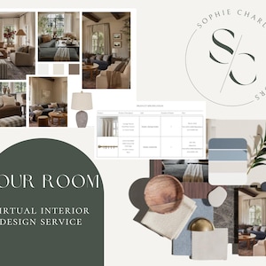 4 Rooms Custom Virtual Interior Design | Full Interior Design Service ...