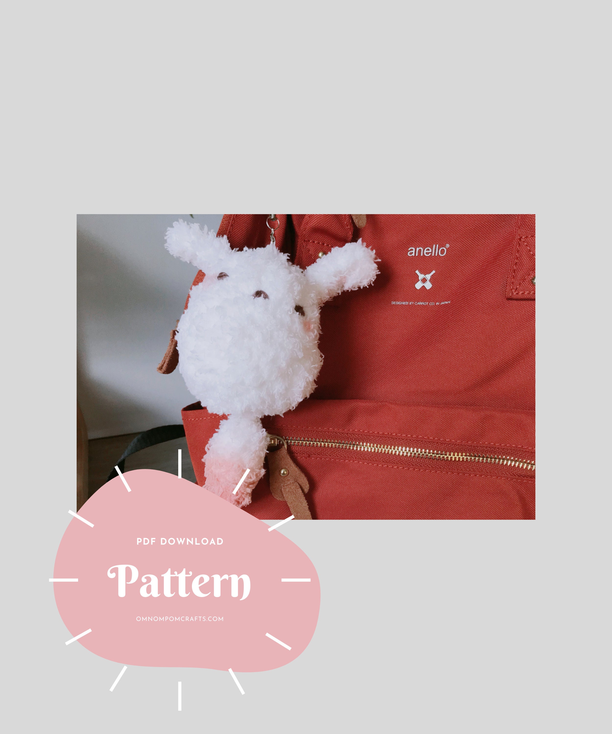 Klee Dodoco English Crochet Pattern Amigurumi Design - Etsy