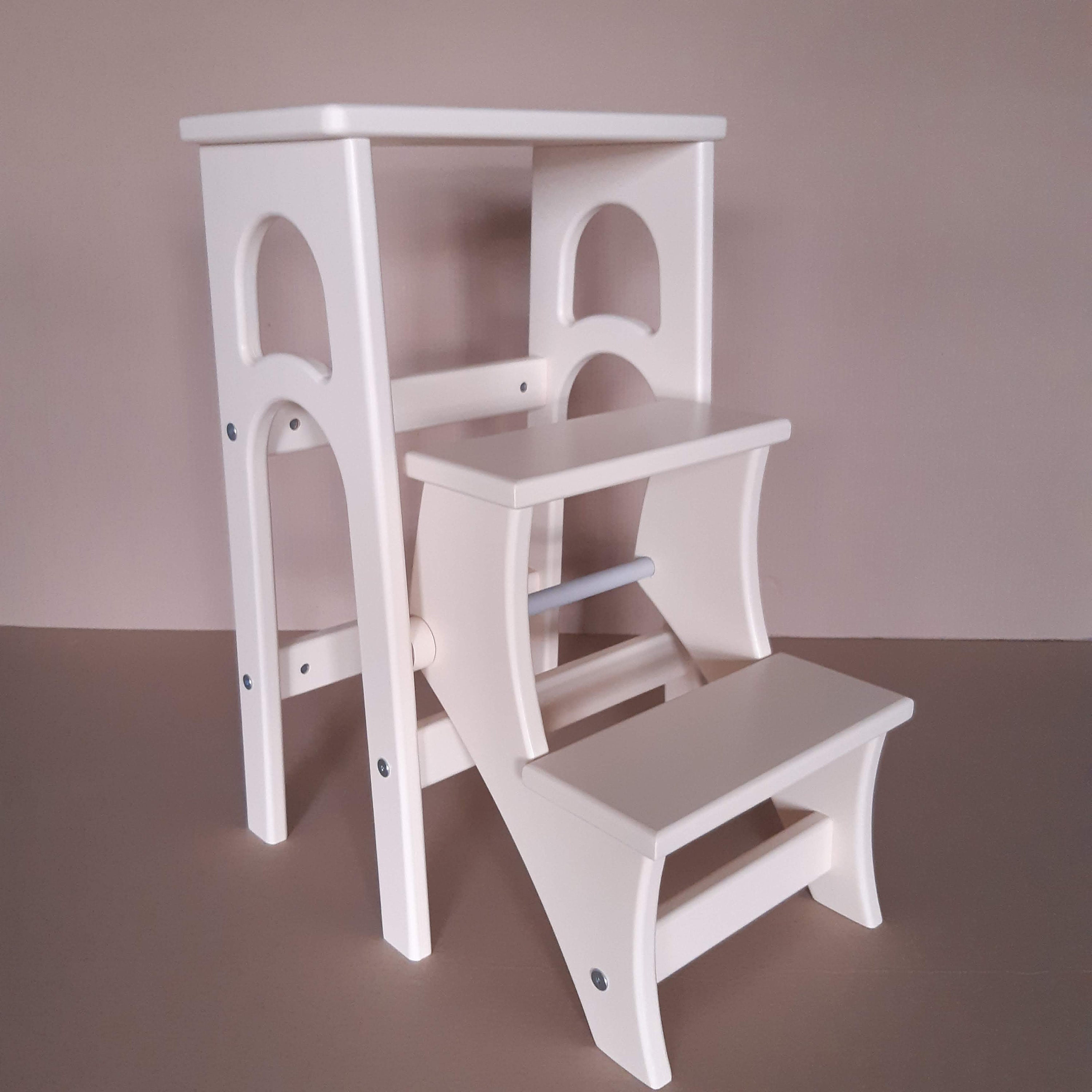 Stepladder ladders & stepstools Foot Stool Convertible | Etsy