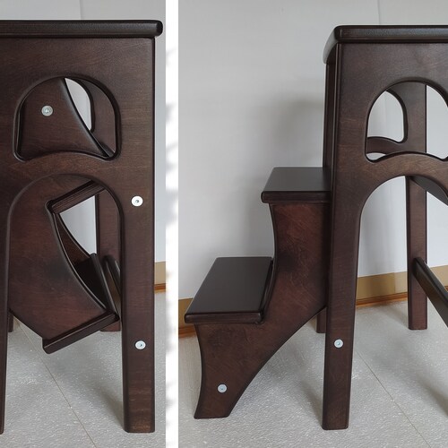 Stepladder Stepstool Stool Ladder Foot Stool Convertible - Etsy