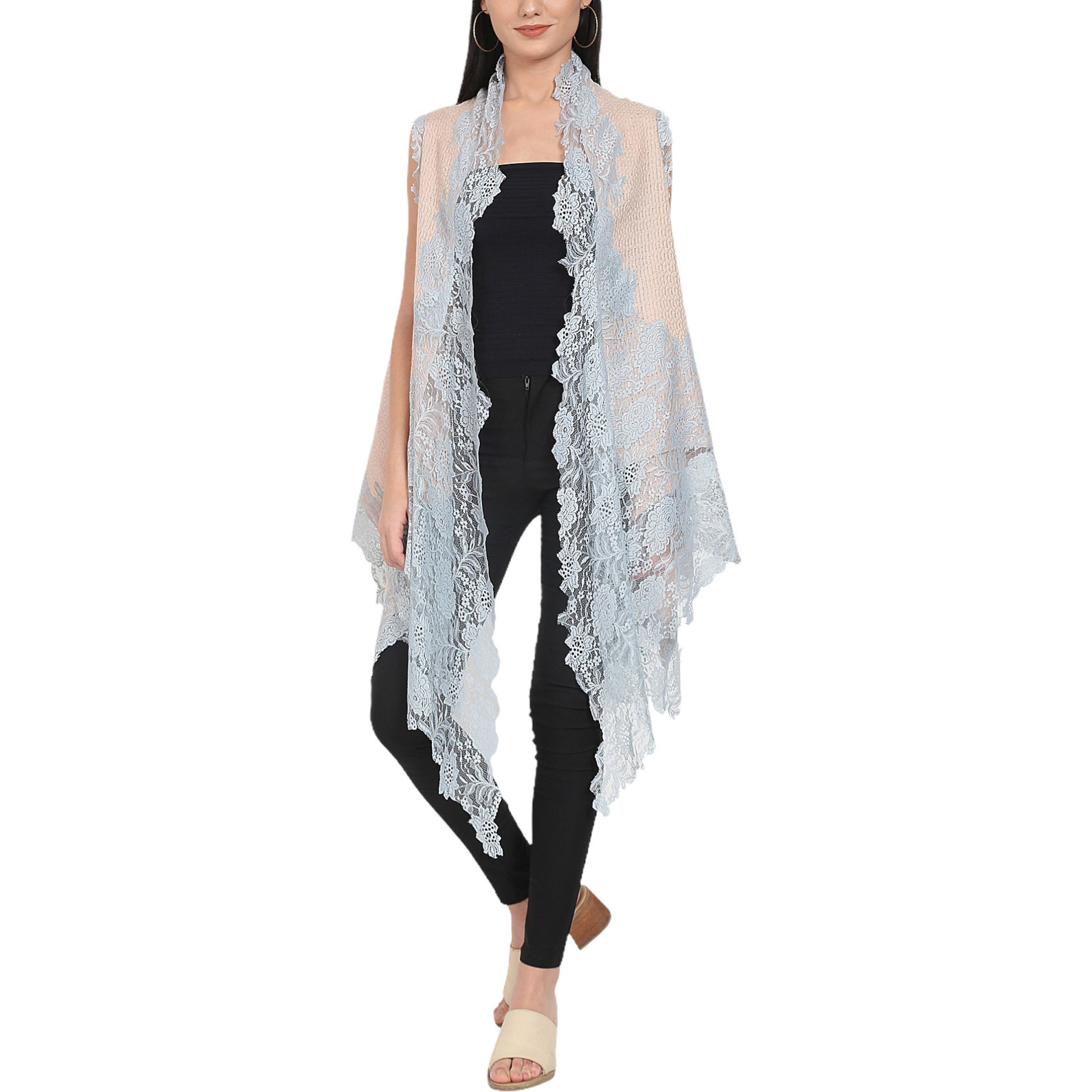 Women Poncho Cape Shawl Wrap Front Open Shawl Blanket Shawl - Etsy